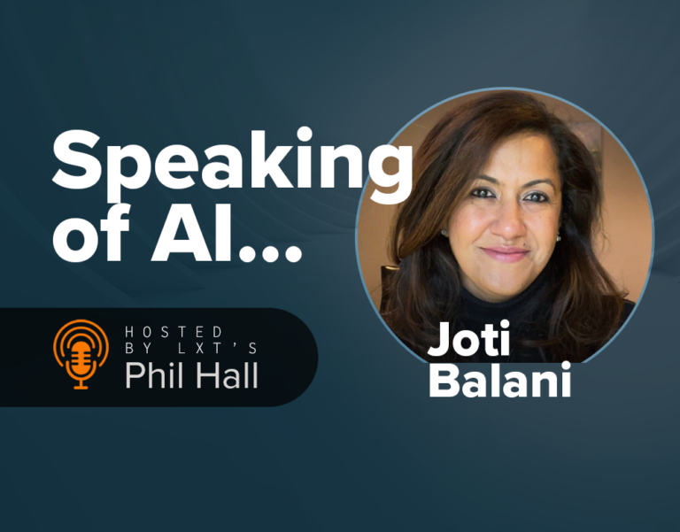 LXT podcast – episode 8: Joti Balani – Founder of Freshriver.AI | High ...